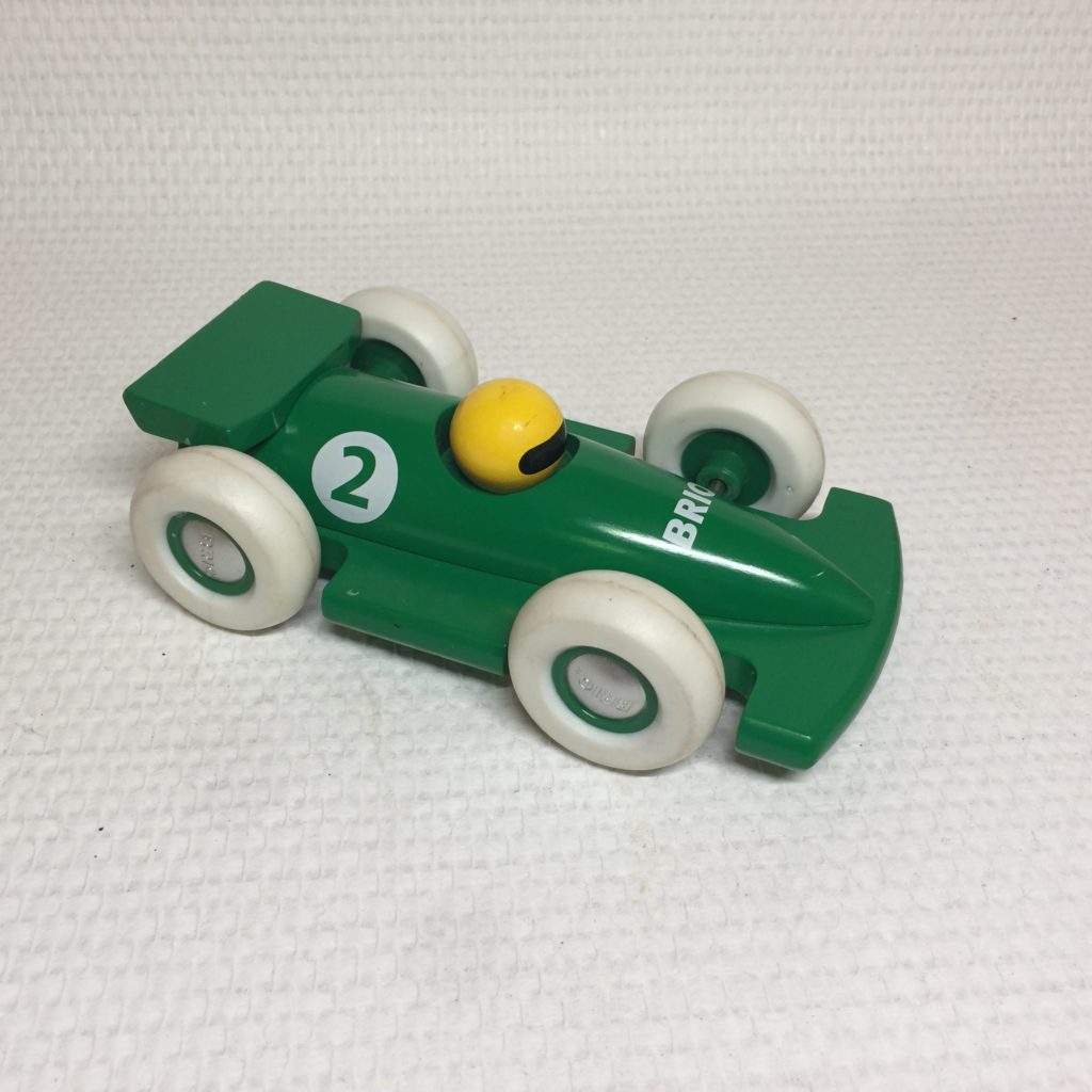 Racerbil fra brio i træ - Flot stand - Se mere brio på eLoppen.dk